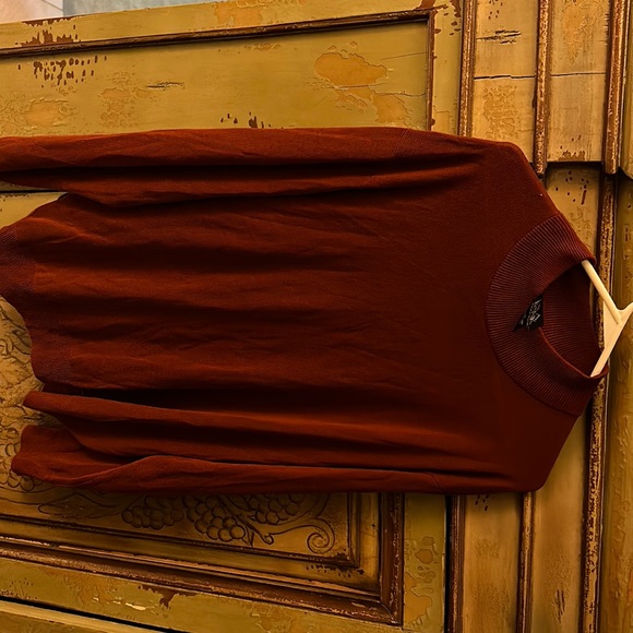 Jos. A. Bank | Shirts | Jos A Bank Maroon Turtle Neck 0 Percent Silk ...